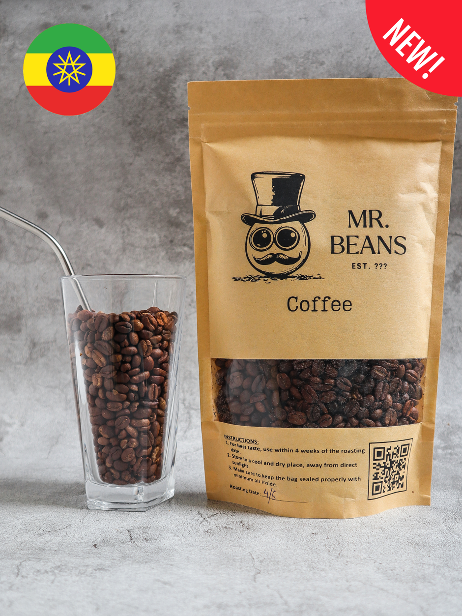 Mr. Beans Coffee Beans and Bags