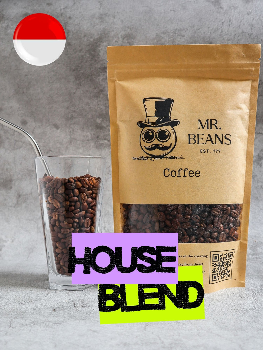 Mr. Beans Coffee Beans and Bags